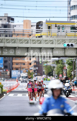 Tokyo, Japan. Credit: MATSUO. 15th Oct, 2023. (L-R) Akira Akasaki ...