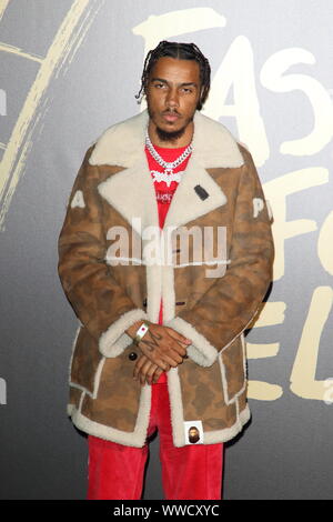 AJ Tracey on the red carpet for Naomi Campbell's Fashion For Relief at ...