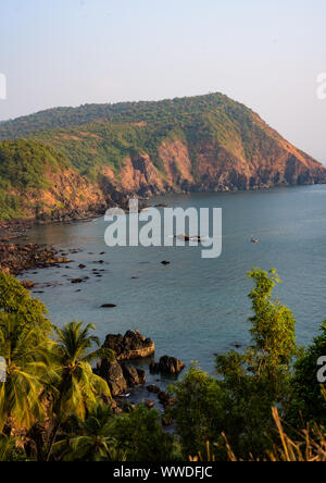 Sunset at Cabo de Rama Beach Goa Stock Photo - Alamy