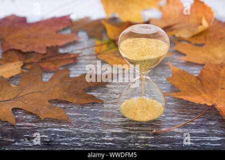 Daylight Saving Time. Wall Clock going to winter time. Autumn ...