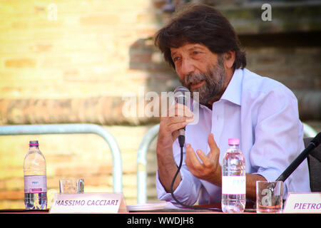 Modena - Italy, September 2019 - Festival Filosofia 2019, Umberto ...