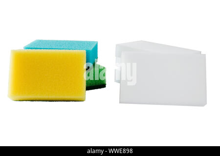 Comparison of melamine and conventional sponges for washing dishes and ...