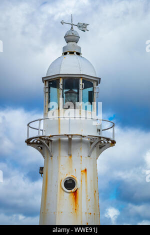 8 Metre High Hexagonal Lighthouse in Mevagissey ,Cornwall UK at the ...
