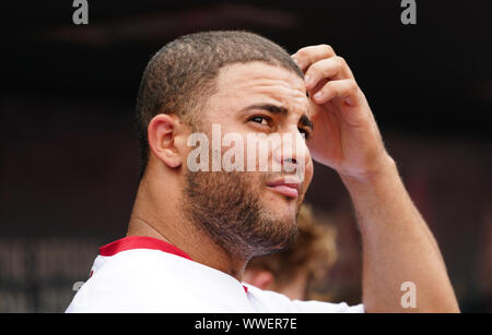 St. Louis Cardinals' Ryan Fernandez pitches to a San Francisco Giants ...