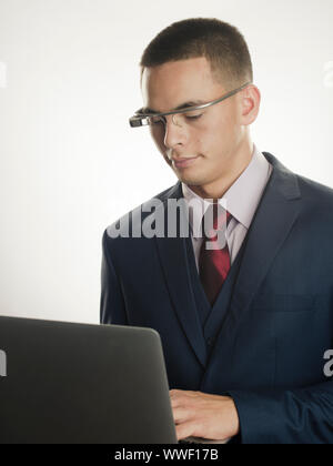 Smart Glasses or Head-Mounted Display Stock Photo - Alamy
