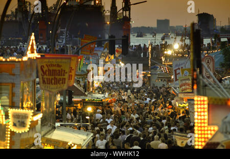 Evening atmosphere at the harbour birthday party Stock Photo - Alamy