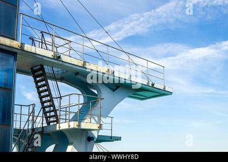 High diving board at a public swimming pool Stock Photo - Alamy