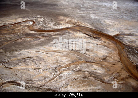 Lake Amadeus, aerial photography, surface formation, aerial photography ...