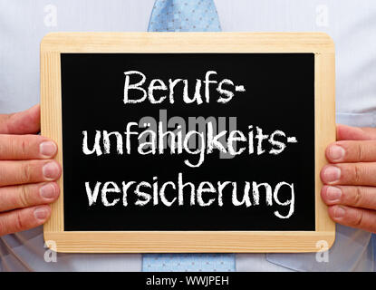 Occupational disability insurance Stock Photo - Alamy