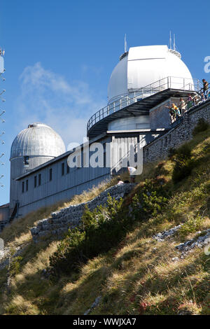 Observatory at a mountain summit in Bavaria Stock Photo - Alamy