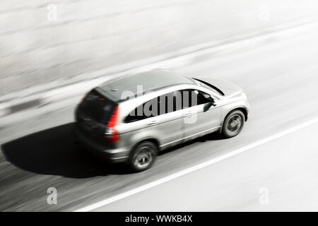 speed car drive blurred inmotion Stock Photo - Alamy