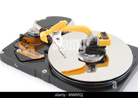 hdd and digger showing concept for computer repair service Stock Photo ...