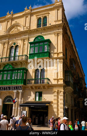 Gio Batta Delia shop in , Valletta, Malta Stock Photo - Alamy
