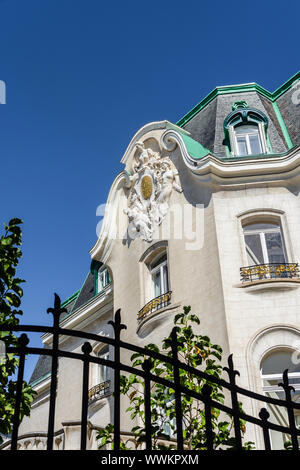 Vienna, Austria - French Embassy building. The Old Town is a UNESCO ...