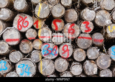 Polter with dry wood Stock Photo - Alamy