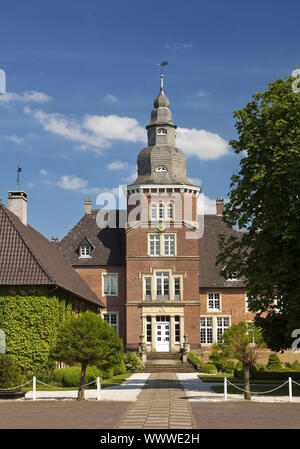 castle Sandfort, Olfen, Muensterland, North Rhine-Westphalia, Germany ...