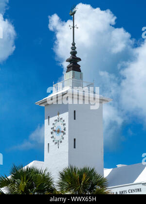 Clock tower Hamilton Bermuda Stock Photo - Alamy