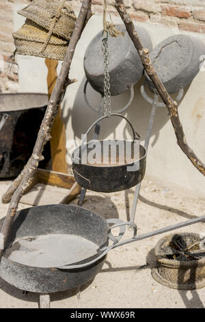tools and utensils of medieval agriculture, ancient European farming ...