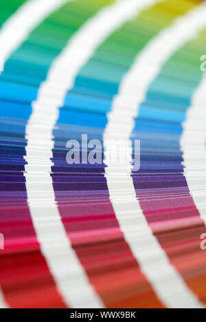 CMYK printing color swatches Stock Photo - Alamy
