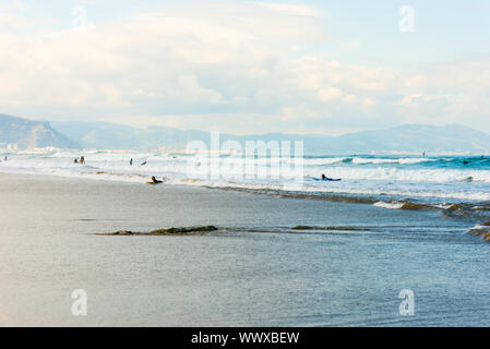 Sopelana beach, Basque country, Spain Stock Photo - Alamy
