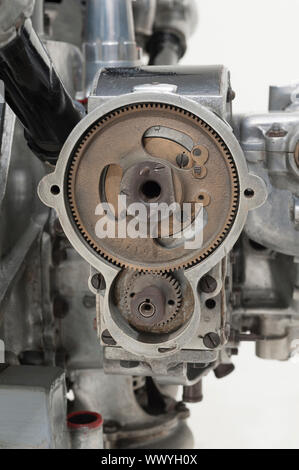 Golden Arrow Napier Lion engine Stock Photo - Alamy