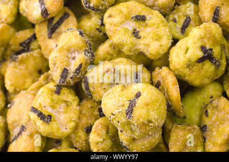 wasabi beans background Stock Photo - Alamy