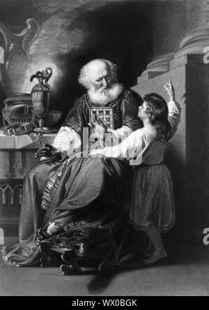 Samuel - Child of the Temple. Old Testament Stock Photo: 112024729 - Alamy