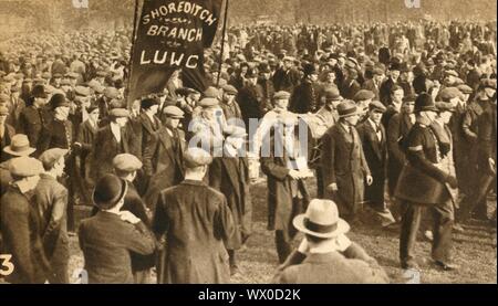 Hunger marches in London, October 1932. The National Hunger March of ...