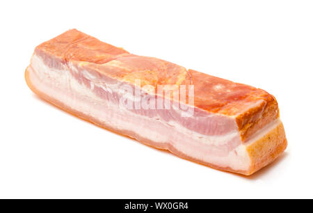 Piece of Boiled and Smoked Meat Isolated Stock Photo - Alamy