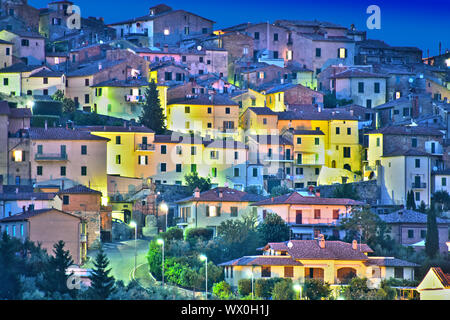 City of Chianciano Terme in the province of Siena in Tuscany, Italy ...