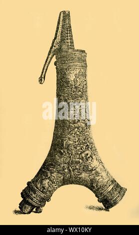 Powder Flask late 16th century German, possibly Nuremberg During the ...