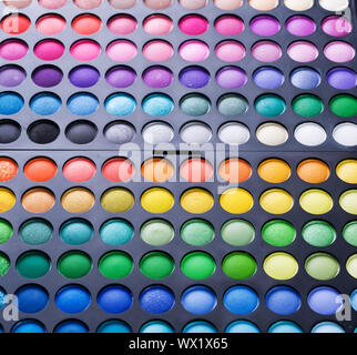 eye-shadow set, with a professional makeup Stock Photo - Alamy