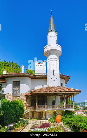 Mansion-house with Minaret Stock Photo - Alamy