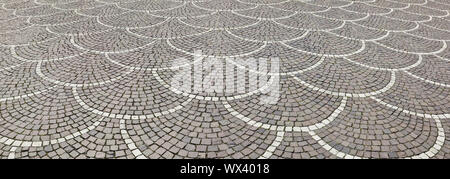 Nice patterned terrace pavement Stock Photo - Alamy