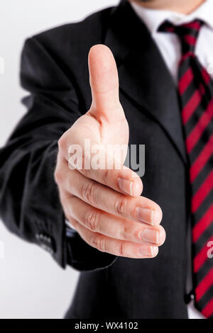 An image of a nice business handshake Stock Photo - Alamy