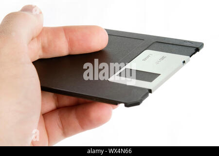 Isolated 3 1/2" floppy disk Stock Photo - Alamy