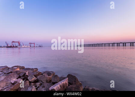 beautiful twilight scene Stock Photo - Alamy
