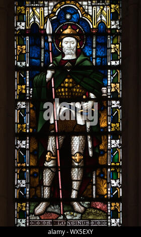 Saint Longinus holding the spear - the Holy Lance that pierced the side ...