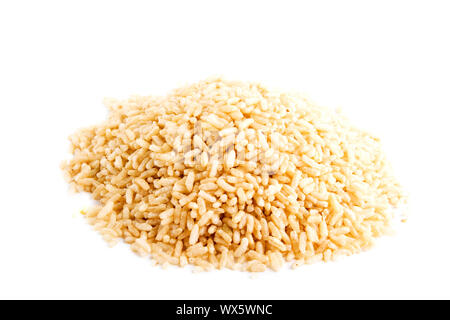 Bulk whole grain instant cooking rice Stock Photo - Alamy