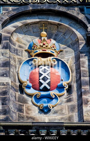 Coat of arms of Amsterdam Stock Photo - Alamy
