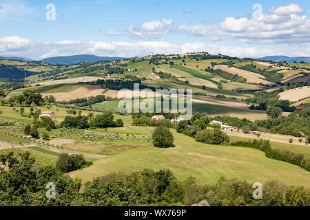 landscape mood in Italy Marche Stock Photo - Alamy