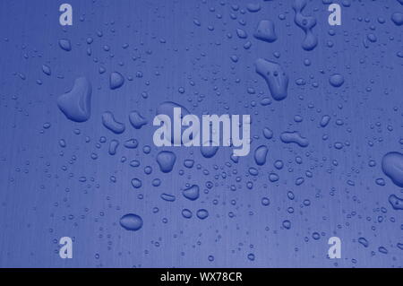 water drops on heavy metal surface texture Stock Photo - Alamy
