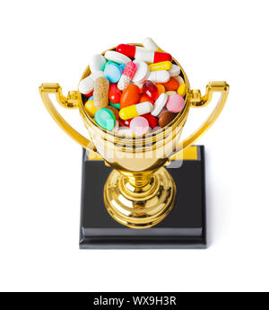 Trophy and dope drugs Stock Photo - Alamy