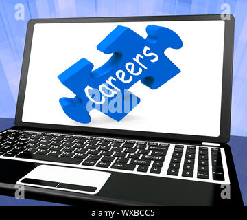 Jobs Puzzle Shows Careers And Employment Stock Photo - Alamy