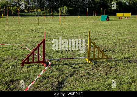 a training ground for dog owners and their dogs Stock Photo - Alamy