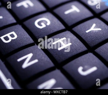 Mini Keyboard or Keypad close up Stock Photo - Alamy