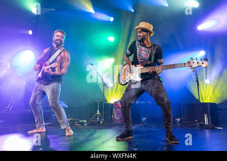 Australian singer songwriter Xavier Rudd performs live onstage in ...
