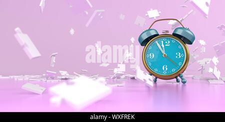Alarmer Puzzle Pieces Stock Photo - Alamy