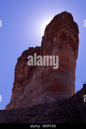 Chambers Pillar is a sandstone formation some 160 km (100 mi) south of ...