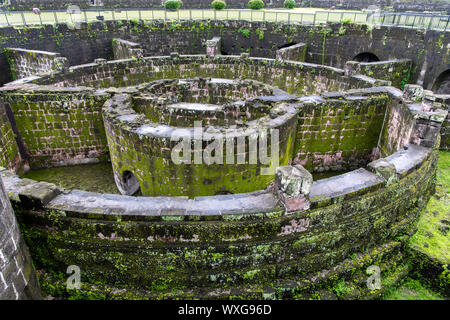 Spanish Colonial Prison in Intramuros, Manila, Philippines Stock Photo ...